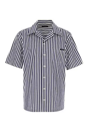 Dolce & Gabbana Embroidered Poplin Shirt - Multicolor