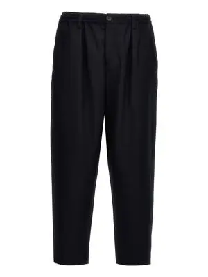 MARNI MARNI Tropical Wool Cropped Trousers