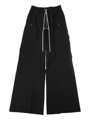 Rick Owens Pantalone Cargobelas - Black