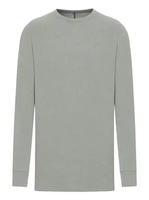 Rick Owens Rick Owens Men Long-Sleeved Cotton Jersey T-Shirt Multicolor