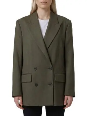 GOLDEN GOOSE Double-breasted Jacket - Multicolor