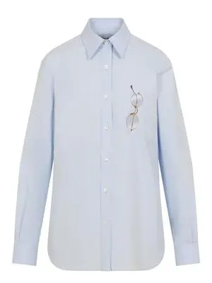 Moschino Moschino Cotton Shirt Blue