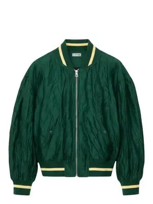 Loewe Loewe Women Logo Bomber Jacket Multicolor