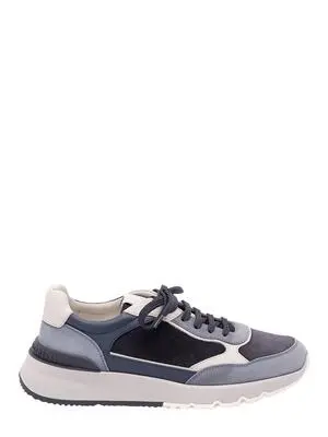 Brunello Cucinelli Calf Leather Sneakers - Multicolor