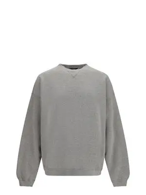 GOLDEN GOOSE GOLDEN GOOSE Lettering Back Oversized Pullover Gray