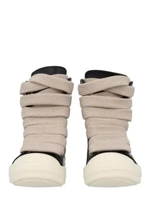 Rick Owens Sneaker In Pelle - Black