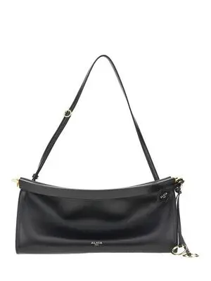 Alaïa Le Click East West Leather Bag - Black