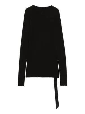 Rick Owens Cotton Jersey Long-sleeve Top - Multicolor