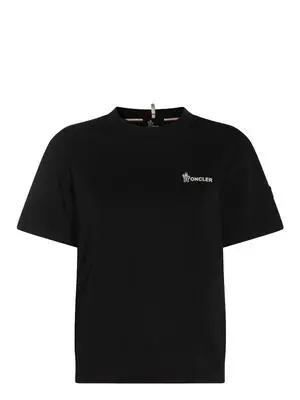 Moncler MONCLER Logo Cotton T-Shirt Multicolor