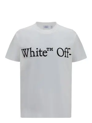 Off-White Bookish Scarf T-shirt - White