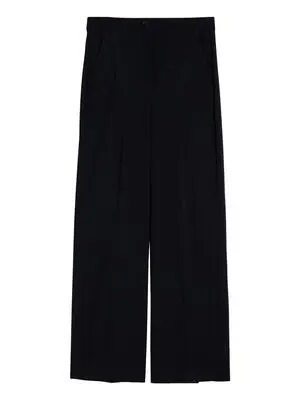 DEPARTMENT 5 Wool-blend Trousers - Blue