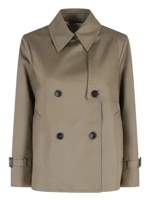Max Mara Double-breasted Coat - Brown