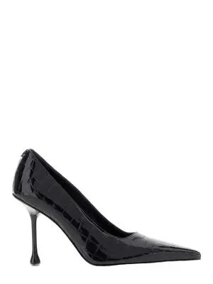 JIMMY CHOO Leather Ixia Pumps - Black