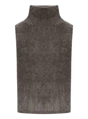 LISA YANG LISA YANG Aisla Cashmere Vest Brown