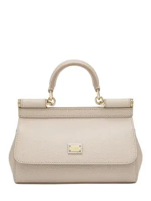 Dolce & Gabbana Small Sicily Top-handle Bag In Blush - Pink
