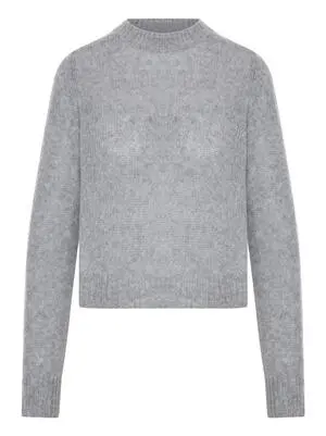 LISA YANG LISA YANG Solene Silk Cashmere Sweater Gray