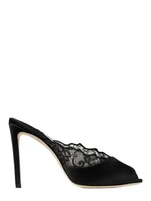 JIMMY CHOO JIMMY CHOO Brigitte Lace Mules Multicolor