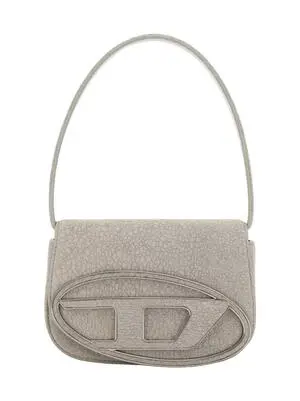 DIESEL® Leather Shoulder Bag - Gray