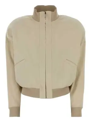 Gucci Cotton And Silk Poplin Bomber Jacket - Multicolor