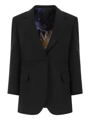 LANVIN LANVIN Tailored Single-Button Blazer Multicolor
