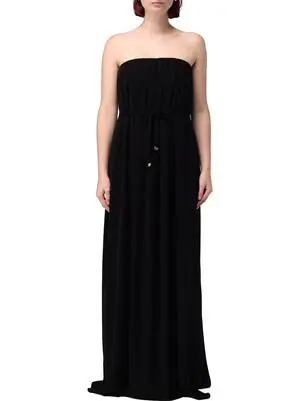 Max Mara Strapless Gown - Black