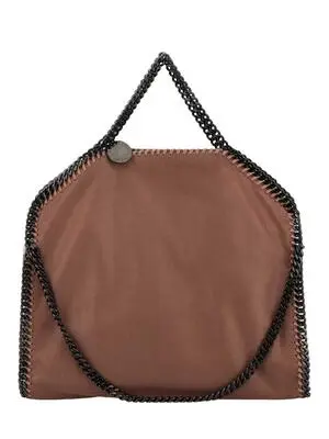 Stella McCartney Stella Mccartney Women Antiqued Pink Shaggy Deer Medium Falabella Handbag Pink