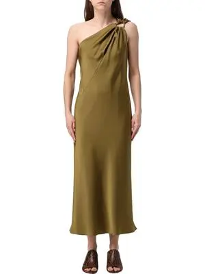 Max Mara Satin Dress - Brown