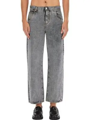 Etro Easy Fit Jeans - Gray