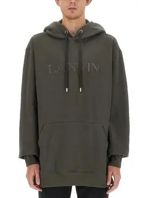 LANVIN Oversized Hoodie - Multicolor