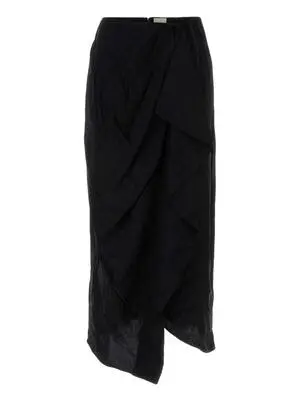 Isabel Marant Étoile Stretch Silk Skirt - Black