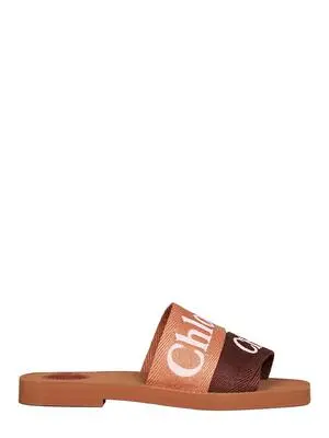 Chloé Woody Flat Sandals - Multicolor