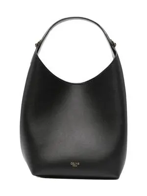 CELINE CELINE Hobo Teen Leather Handbag