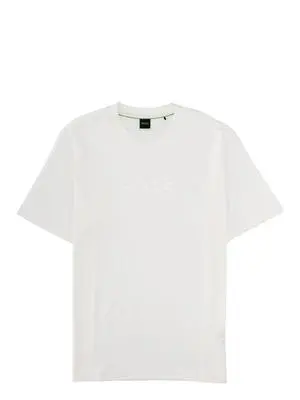 BOSS T-shirt Terrace Con Logo - White