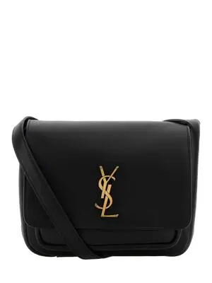 Saint Laurent Leather Niki Crossbody Bag - Black