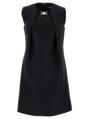 Versace Twill Mini Dress - Black