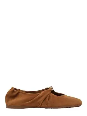 Loewe Ballerina Flats - Brown