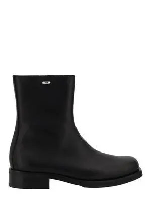 Our Legacy Leather Camion Boots - Black