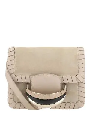 Chloé Sand Suede Kattie Clutch - Brown