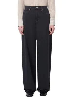 Max Mara Cotton Denim Pants - Blue