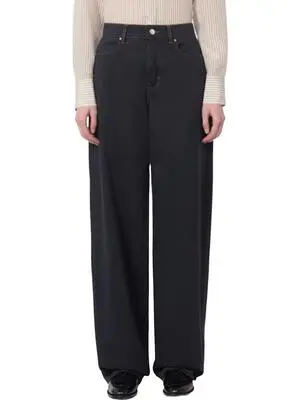 Max Mara Cotton Denim Pants - Blue