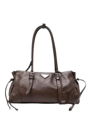 Prada Medium Leather Tote - Multicolor