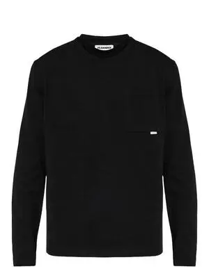 JIL SANDER Jil Sander Black T-Shirts & Vests - T-Shirts Men Black