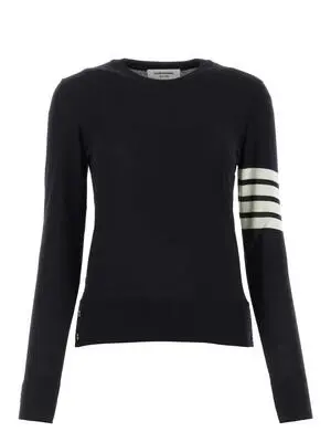 Thom Browne Merino Wool Sweater - Blue