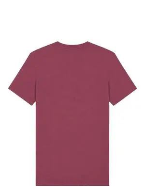 BOSS T-shirt Tales Con Patch Logo - Red