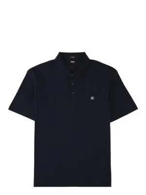BOSS Polo Con Logo - Blue