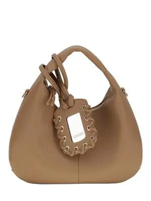 GANNI GANNI Hobo Handbag Cream