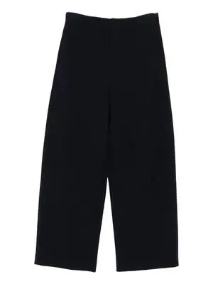 Max Mara Wool And Cotton Trousers - Multicolor