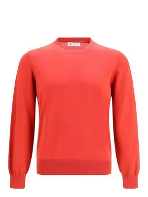 Brunello Cucinelli BRUNELLO CUCINELLI Cotton Sweater Red