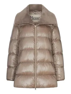 Herno Long Puffer Coat - Multicolor