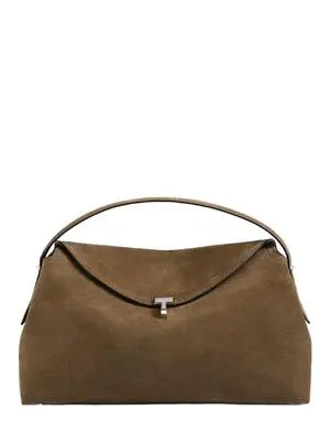 TOTEME T-lock Suede Top Handle - Multicolor